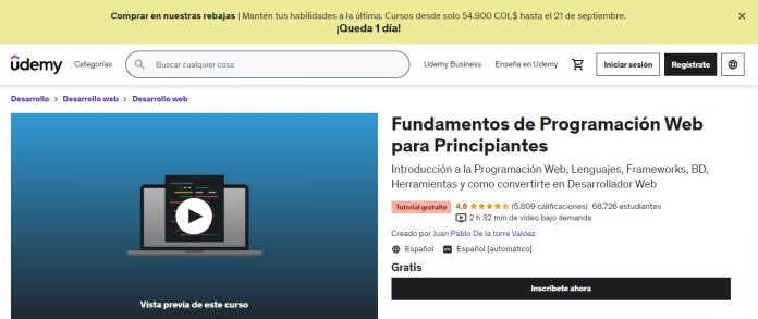 15 mejores cursos gratis de Udemy de 2023